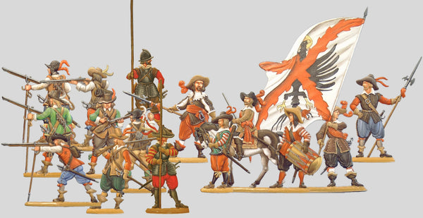 RWI /a 30 Years War Infantry Regt. Musk (full set) – Glorious Empires